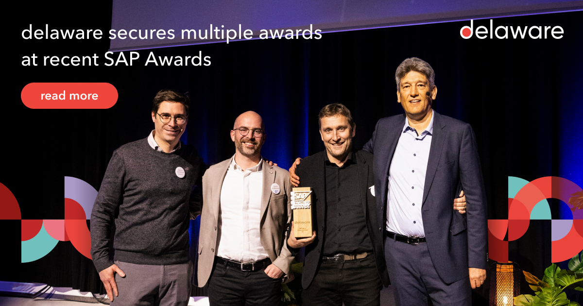 Multiple SAP Awards victory | Recognizing excellence - delaware Belgium