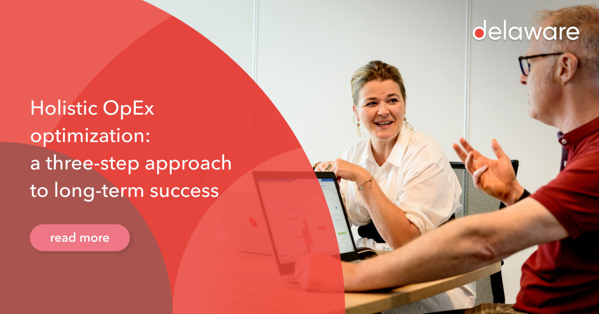 Holistic OpEx optimization: a three-step approach - delaware Belgium