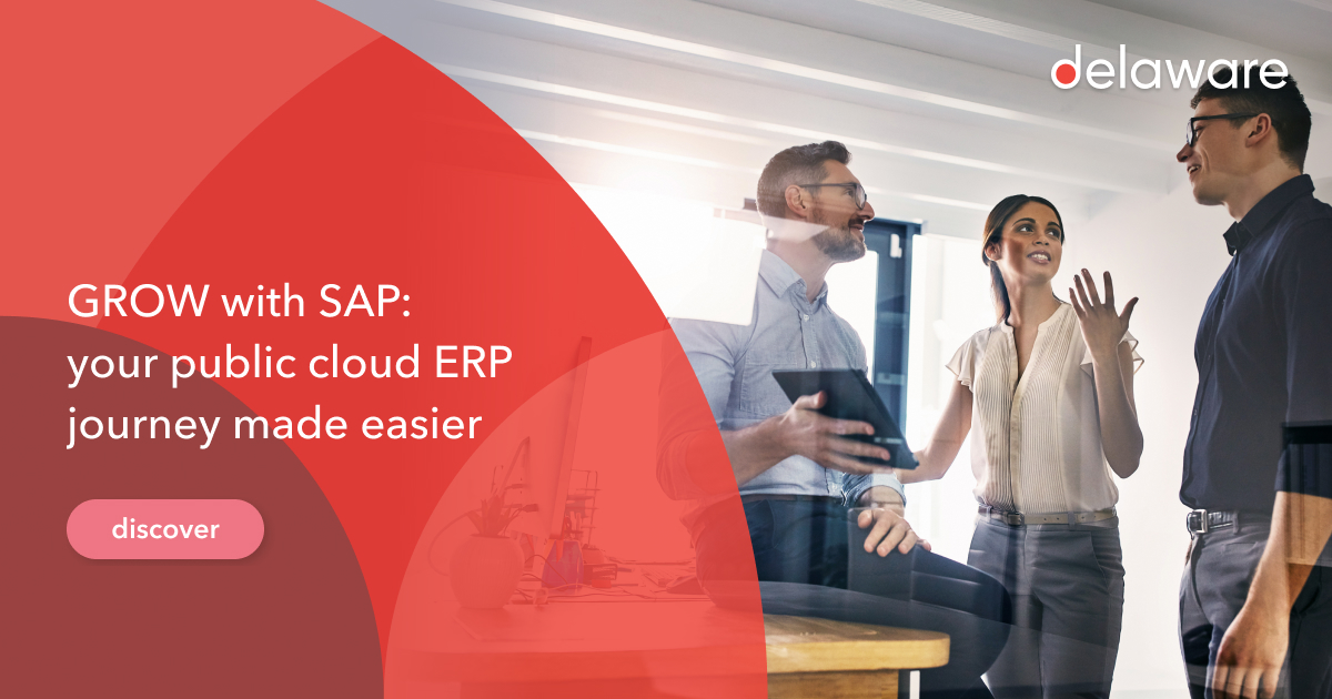 Grow with SAP: simplifying your cloud ERP journey - delaware Belgium
