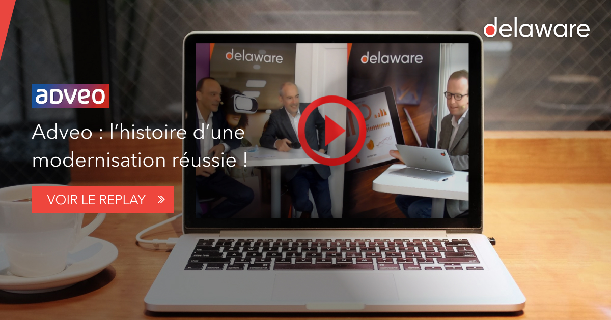 Adveo modernise son site – delaware Belgique - delaware