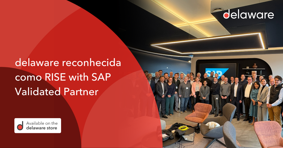 delaware reconhecida como RISE with SAP Validated Partner - delaware Brazil