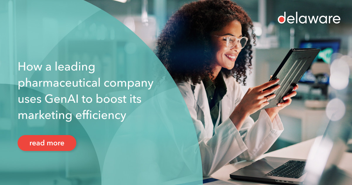 Leading pharma company uses GenAI to boost its marketing efficiency ...