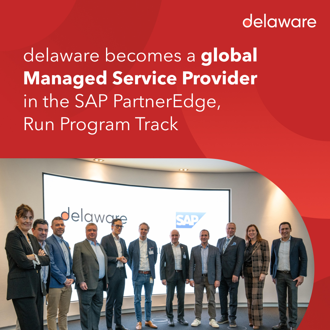 Managed Service Provider im SAP Run Track - delaware Germany