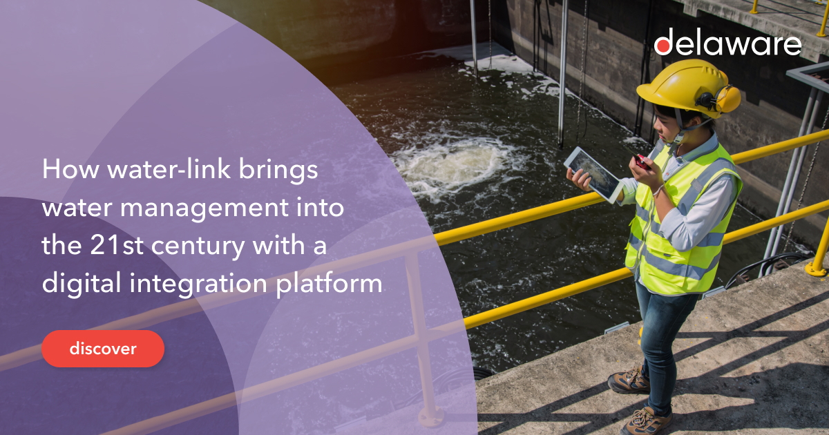 A digital integration platform for water-link - delaware Belgium