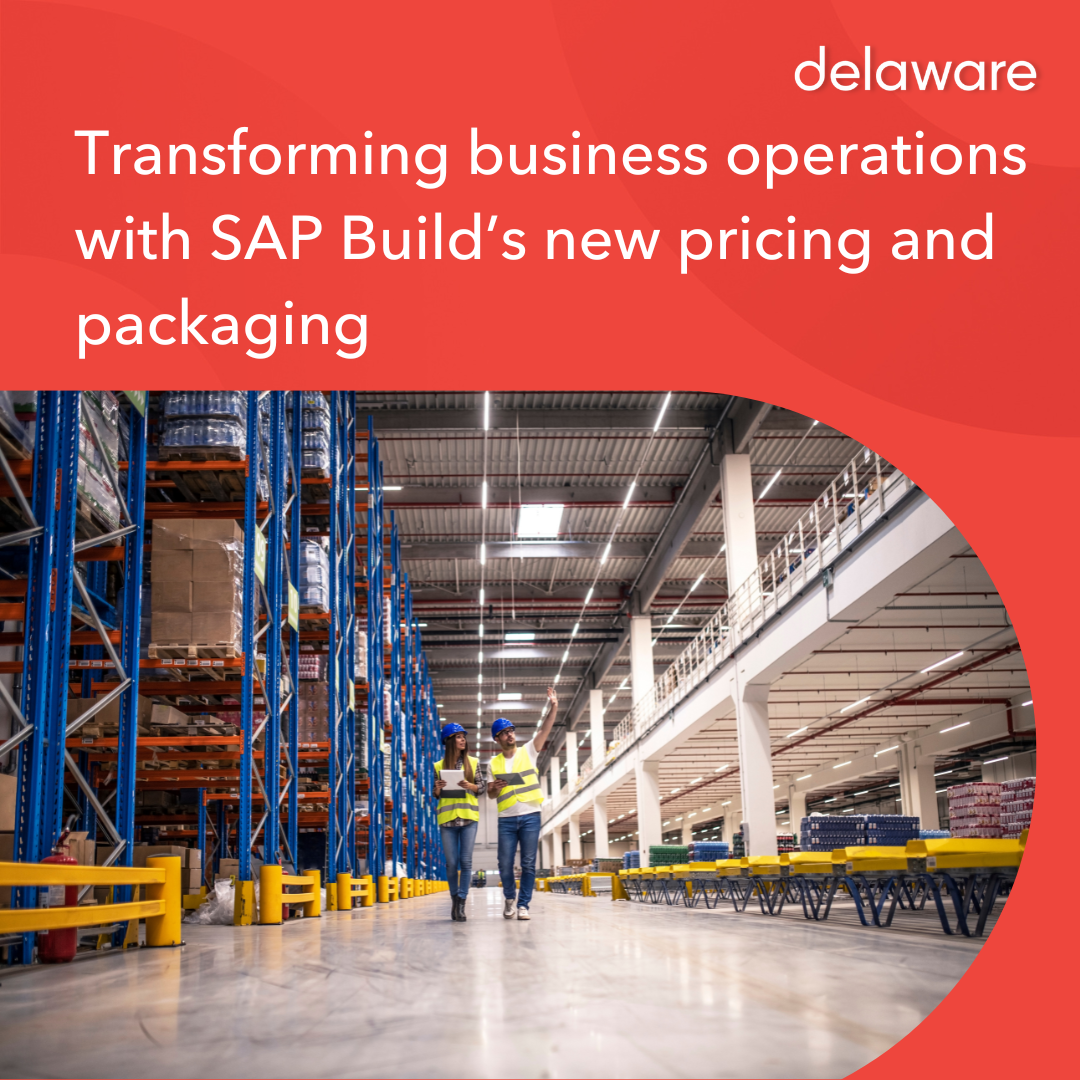 Transforming business operations with SAP Build’s new pricing and ...
