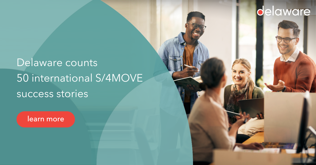 Fifty Delaware customers moved to SAP S/4HANA and changed for the ...