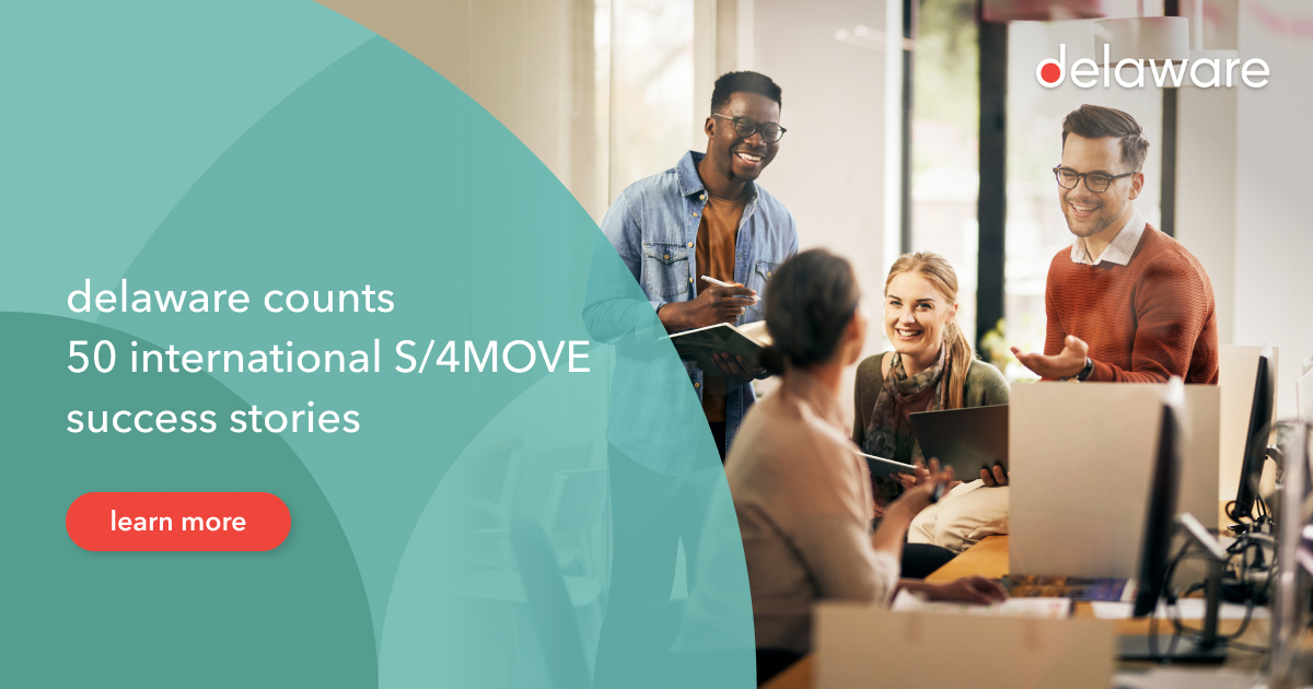 delaware counts 50 international S/4MOVE success stories - delaware USA ...