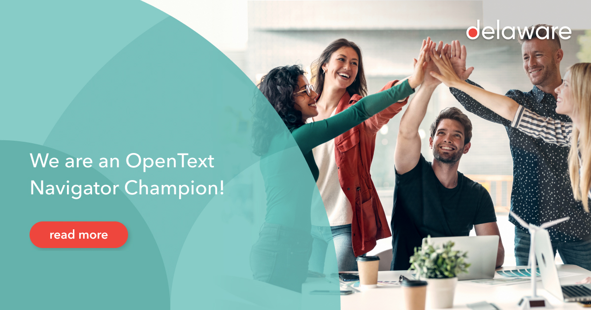 OpenText Navigator Champion: Boosting efficiency - delaware Belgium