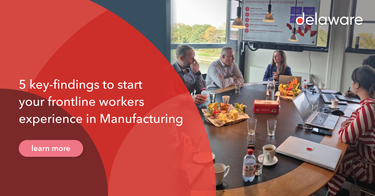 Empowering manufacturing frontline workers - delaware Belgium