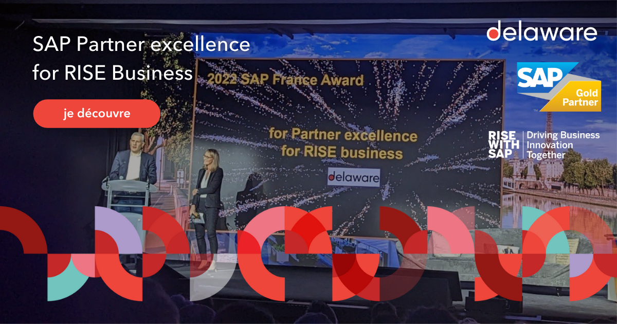 Award SAP Partner Excellence - delaware France