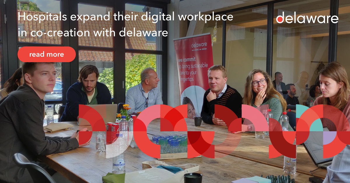 Innovative digital workplace for hospitals - delaware Belgium