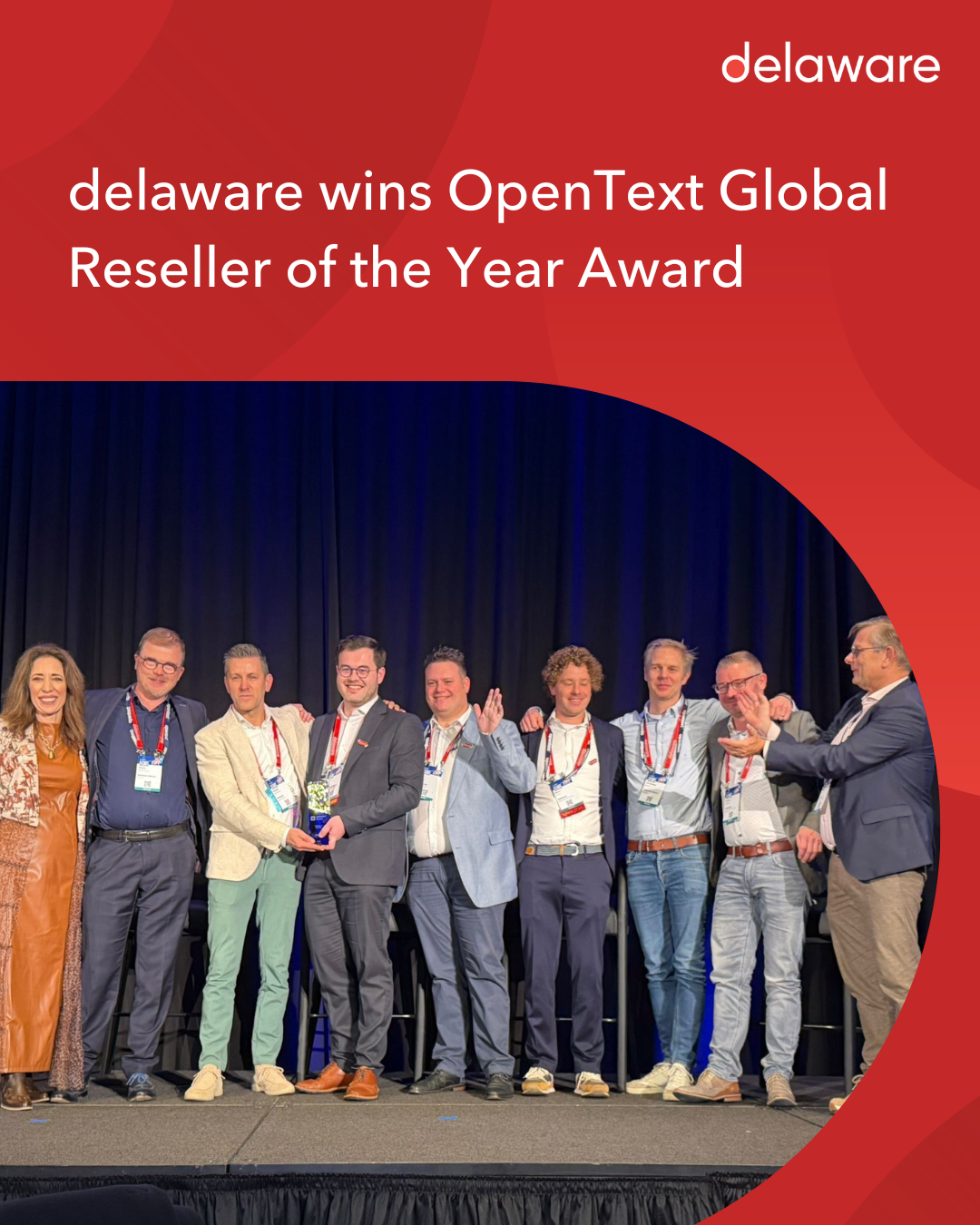 delaware wins OpenText Global Reseller of the Year Award at OpenText ...